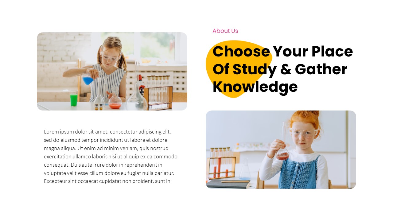 School Profile PowerPoint Template, Presentation Templates | GraphicRiver