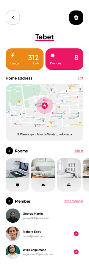Huis - Smart Home Flutter App Ui Template(Figma Included) by dokkanagency