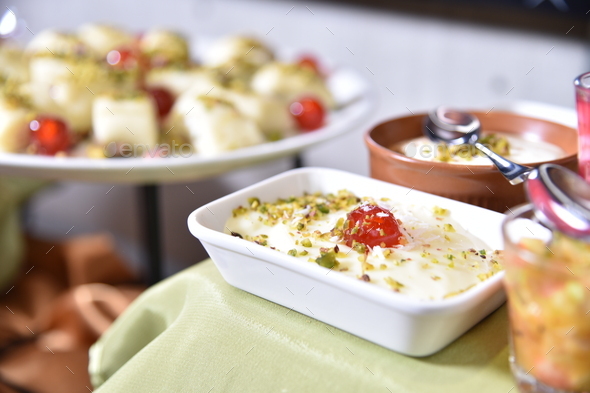 Ramadan Middle East Sweets Qeshta Stock Photo by ActiorJordan | PhotoDune