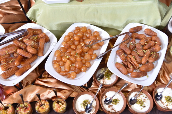Ramadan Middle East Sweets Collection 2 Stock Photo by ActiorJordan