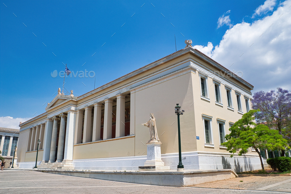 University of Athens building (National and Kapodistrian University of ...