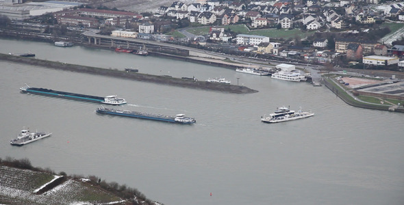 River Traffic Time Lapse 01, Stock Footage | VideoHive