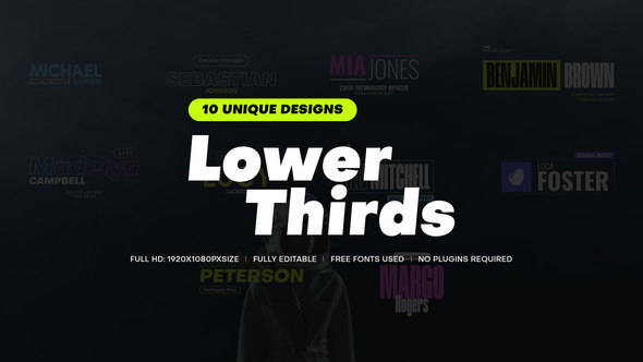 Lower Third Title, After Effects Project Files | VideoHive