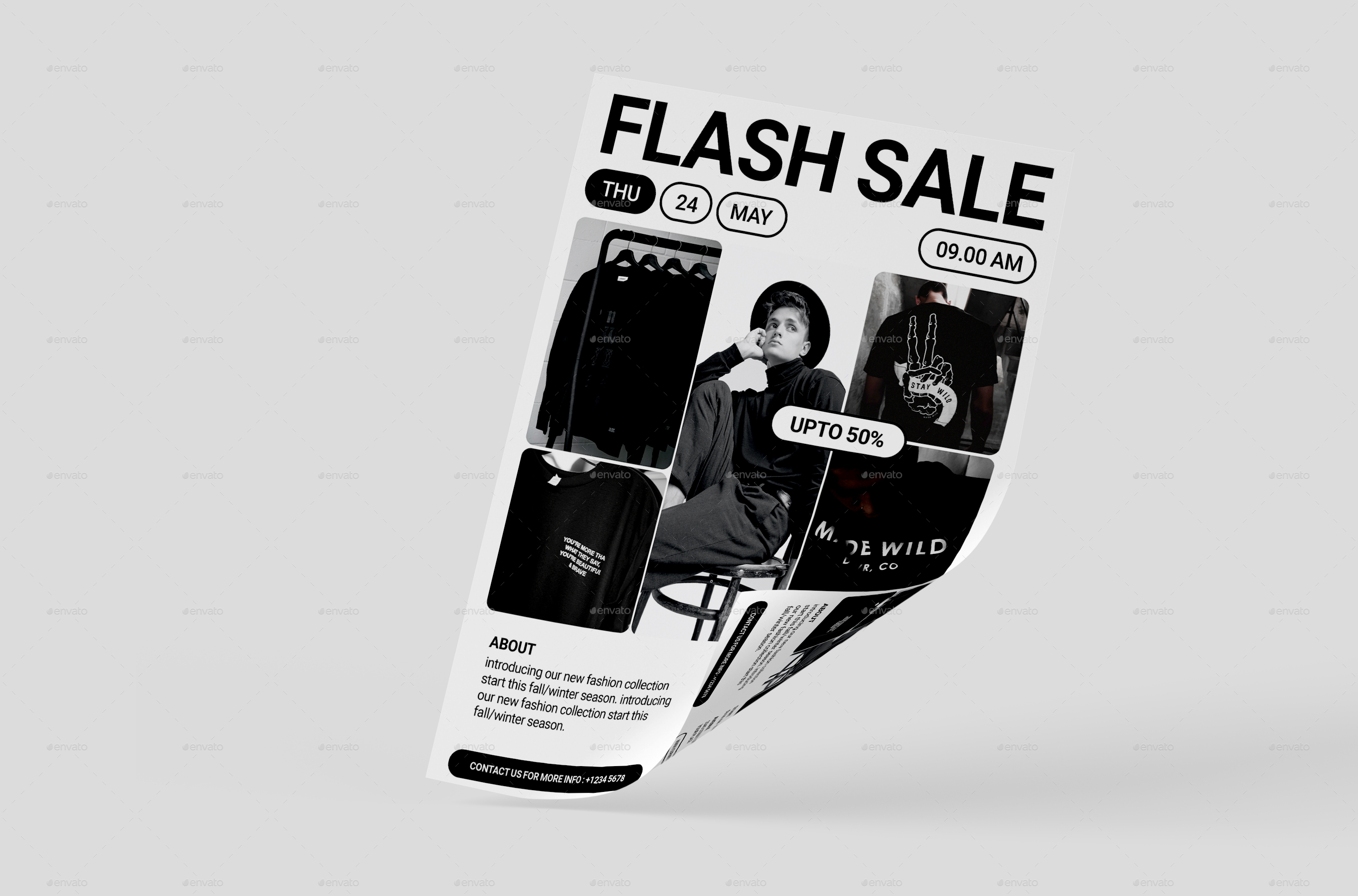 Flash Sale Flyer, Print Templates | GraphicRiver