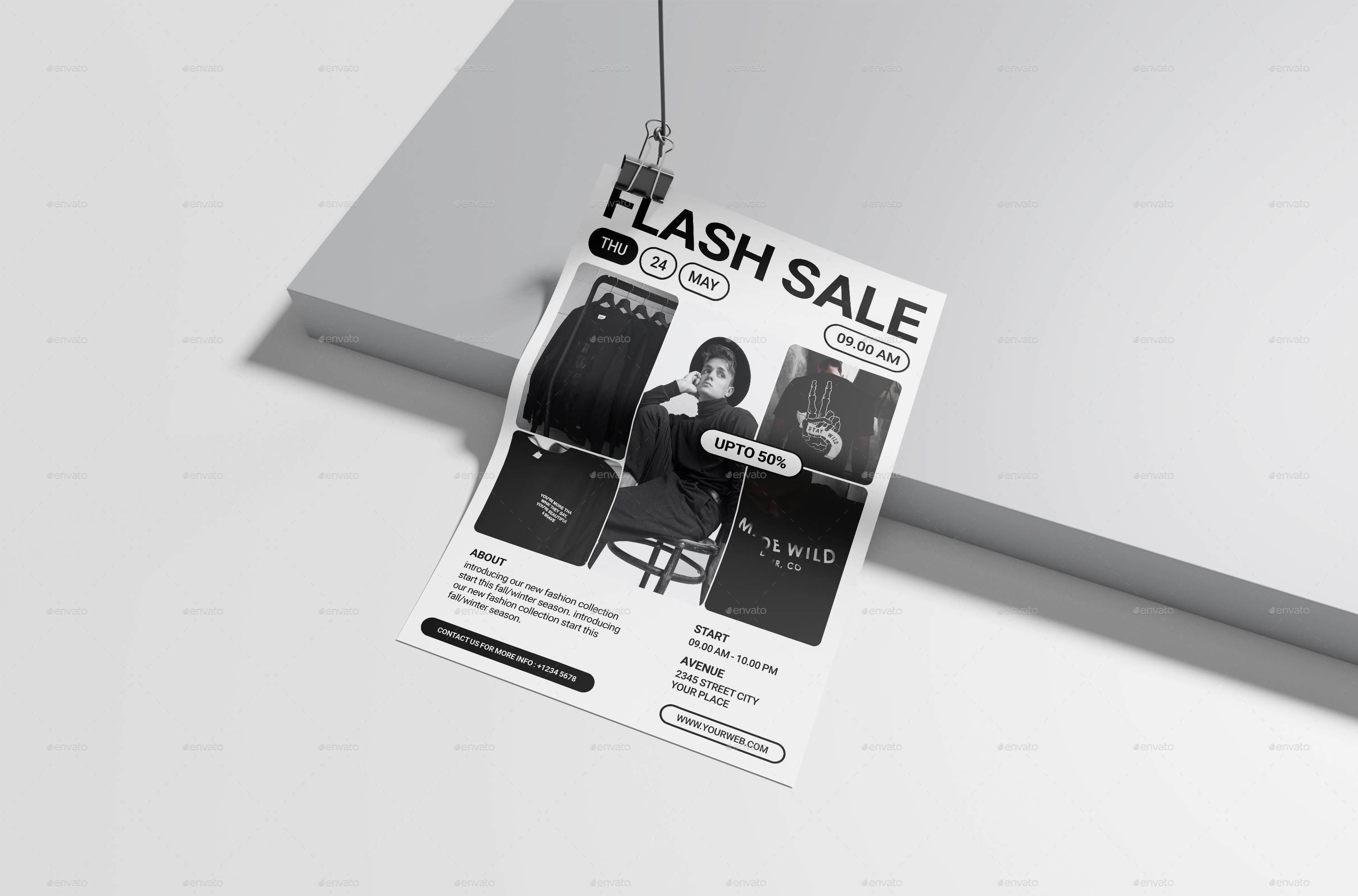 Flash Sale Flyer, Print Templates | GraphicRiver