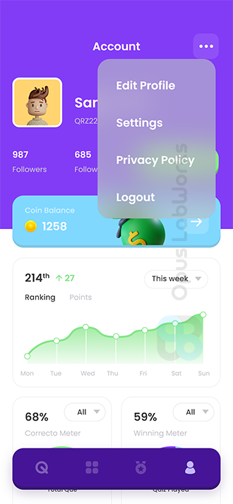 2 App Template| Modern Quiz Solo App | Multiplayer Quiz App | 1vs1 Quiz ...