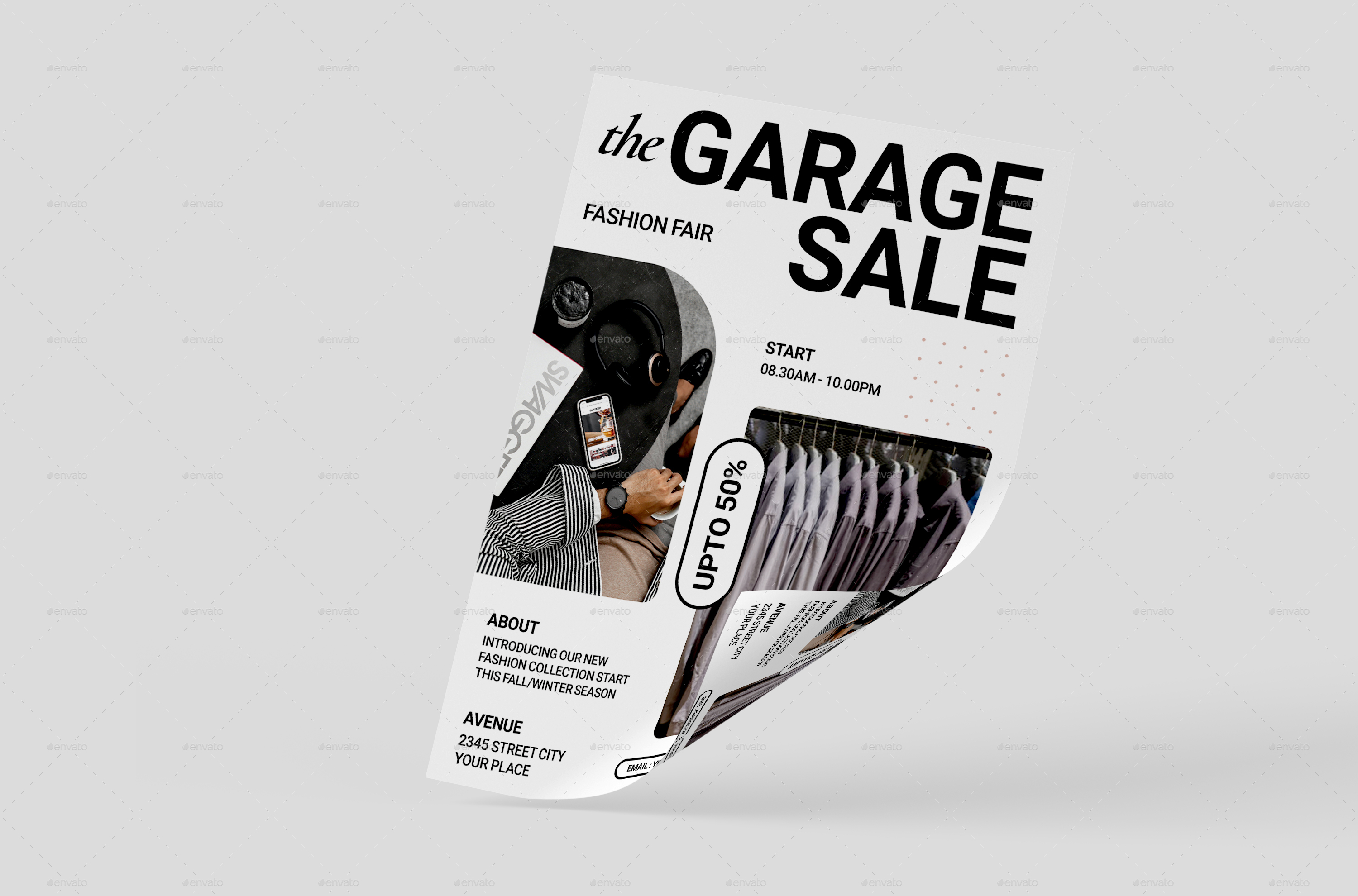 Garage Sale Flyer, Print Templates | GraphicRiver