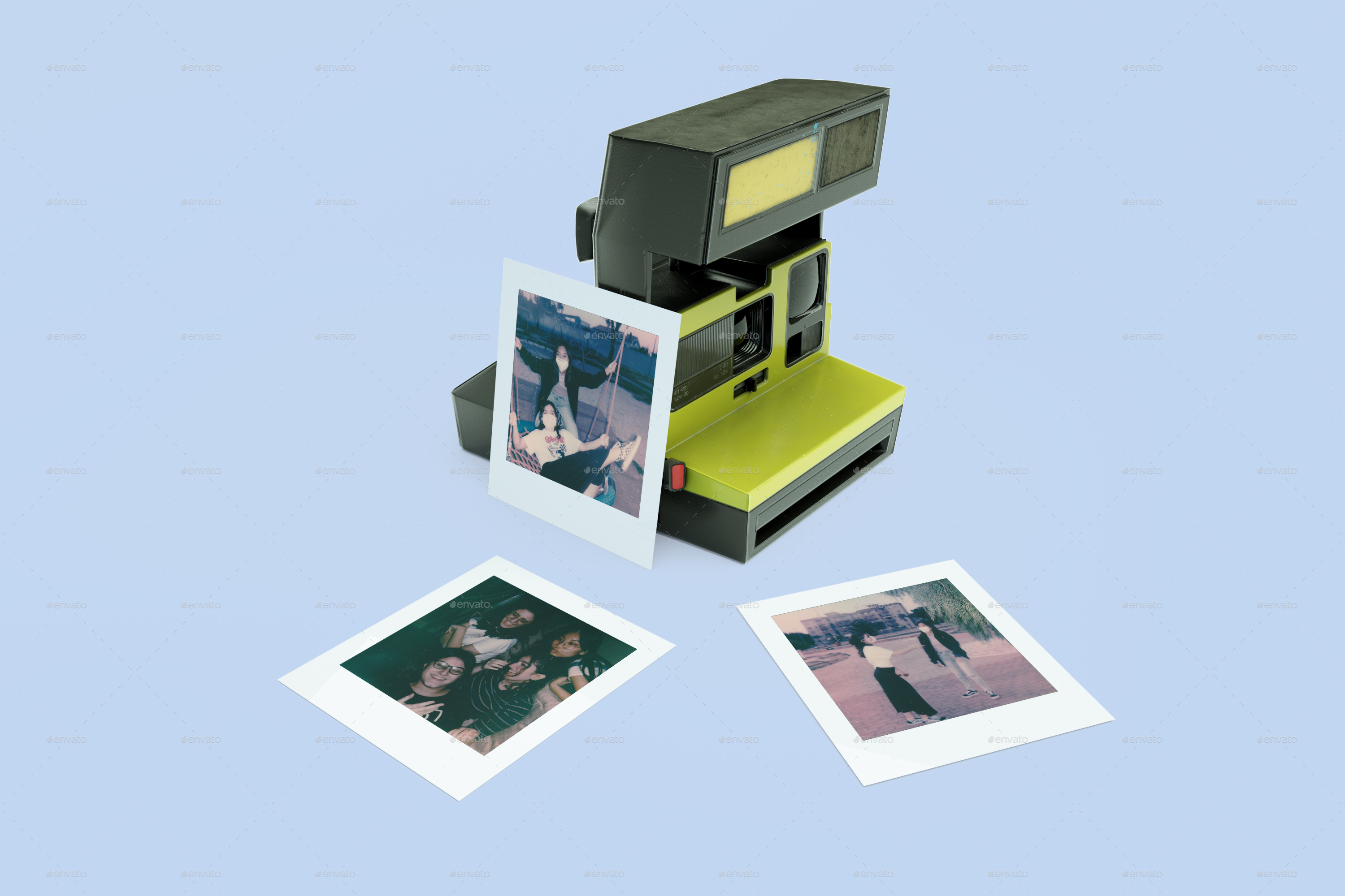 Retro Camera Mockup, Graphics | GraphicRiver