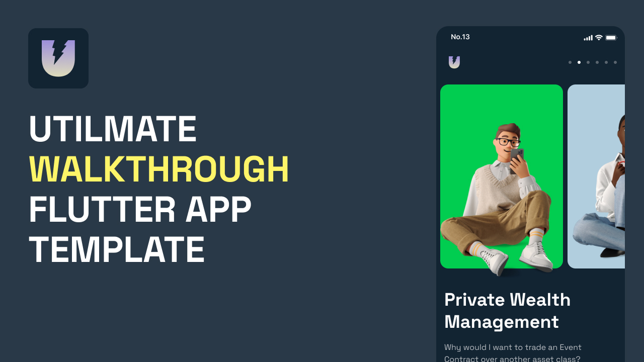 Ultimate – Onboarding Flutter App Template by izidev2023 | CodeCanyon