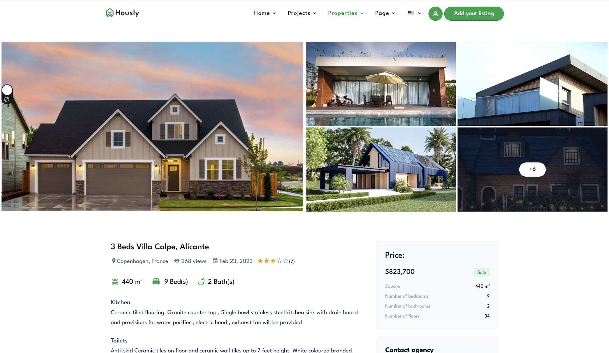 Hously - Laravel Real Estate Multilingual System by archielite | CodeCanyon