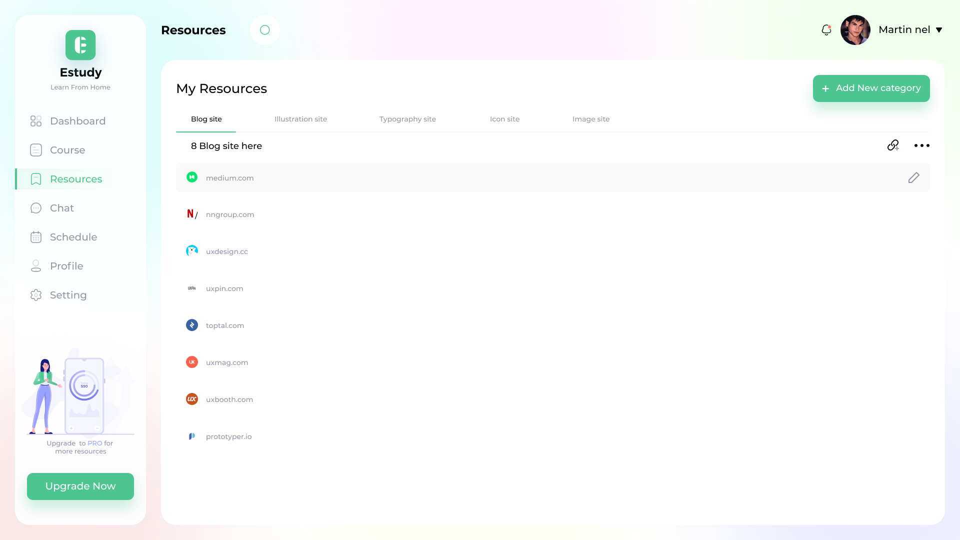 E-Study | Online Learning Dashboard by pixency | ThemeForest