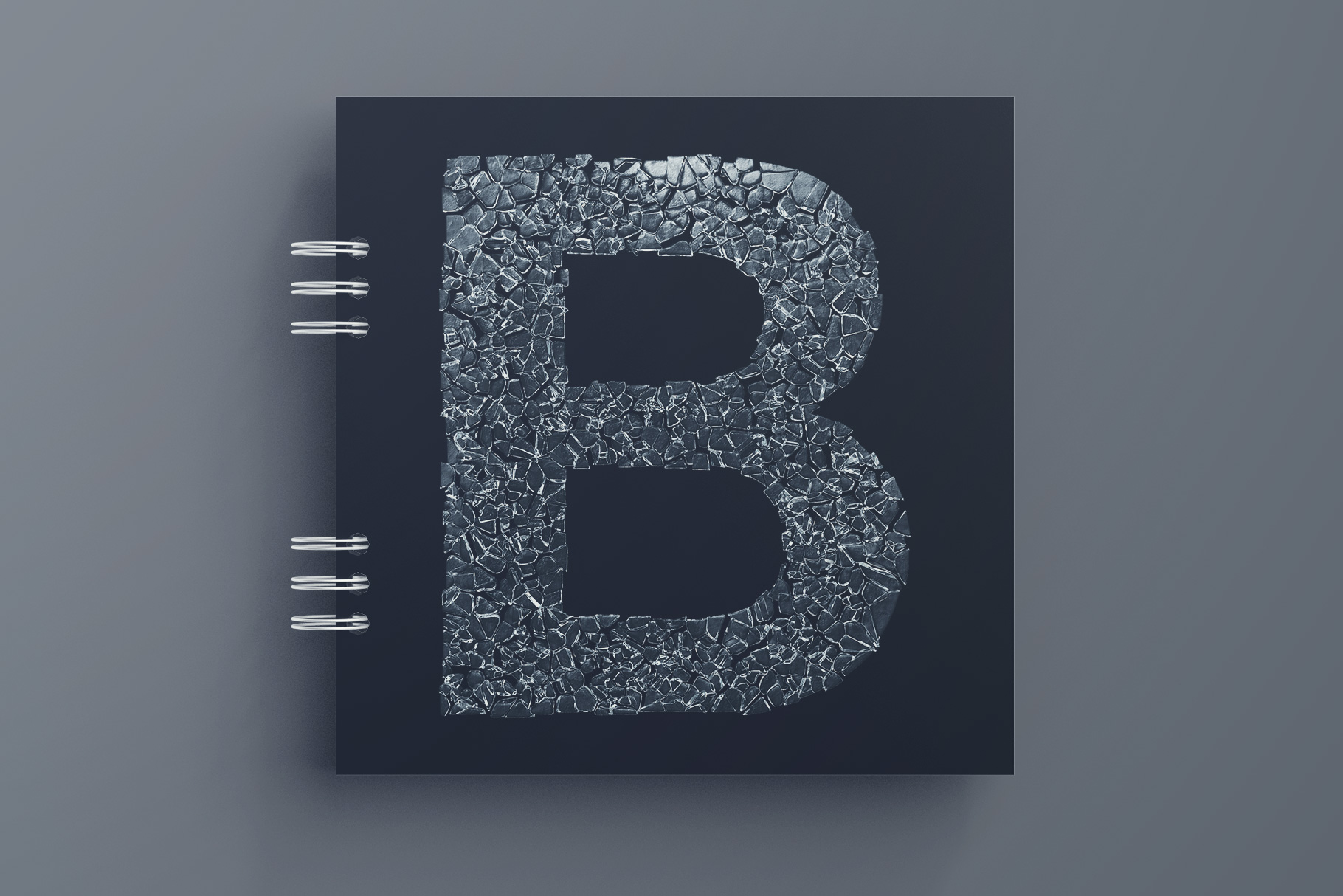 Broken Glass Font & PNG Lettering Set, Fonts | GraphicRiver