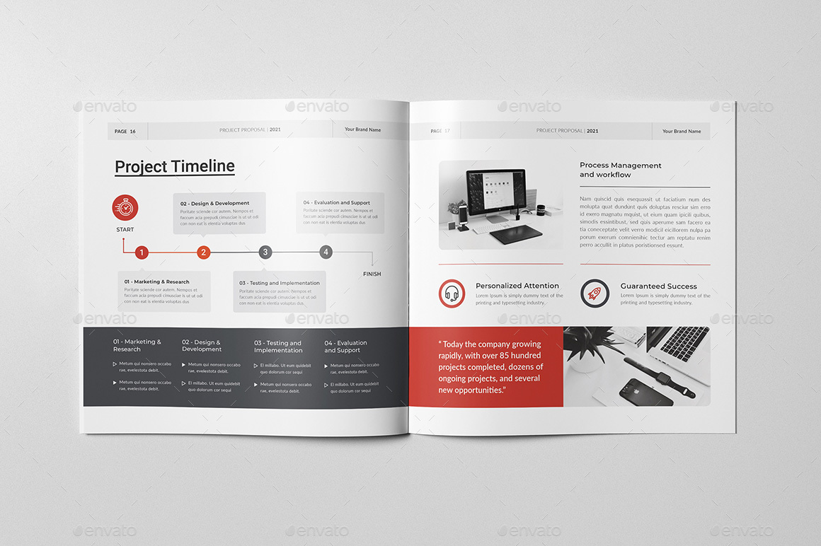 Square - Project Proposal, Print Templates | GraphicRiver