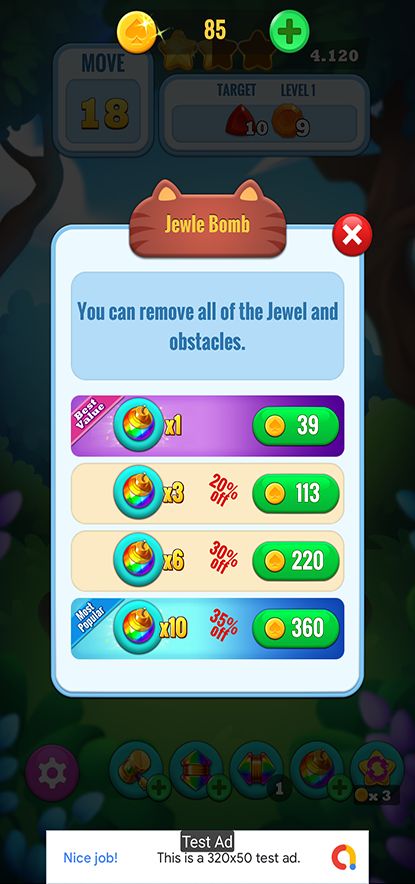 Jewel Hunter - Unity Complete Project by dotmob | CodeCanyon