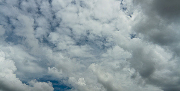 Very Cloudy Tropical Sky Time Lapse - Full HD, Stock Footage | VideoHive