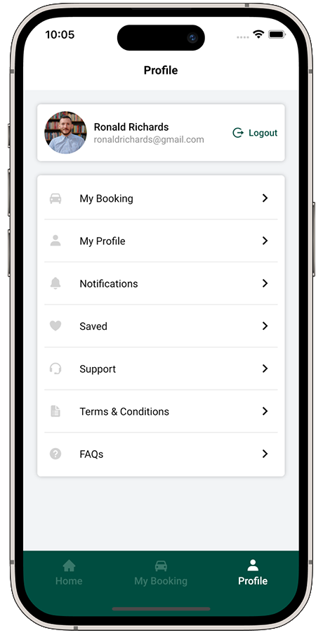 Car Rental App Template in Flutter | CarRental by RenderCodeTechnology