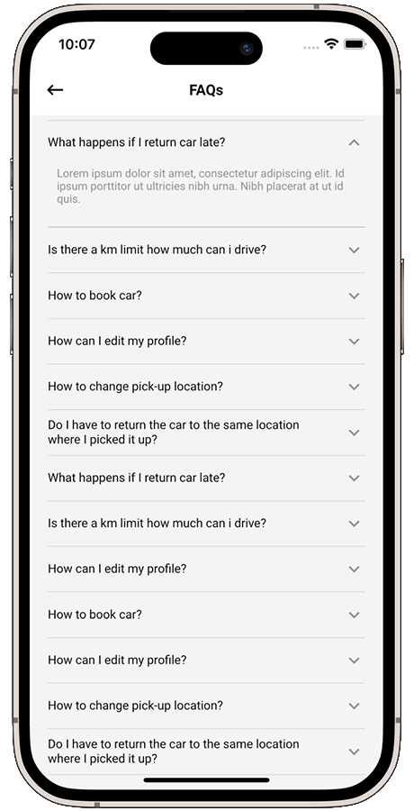 Car Rental App Template in Flutter | CarRental by RenderCodeTechnology
