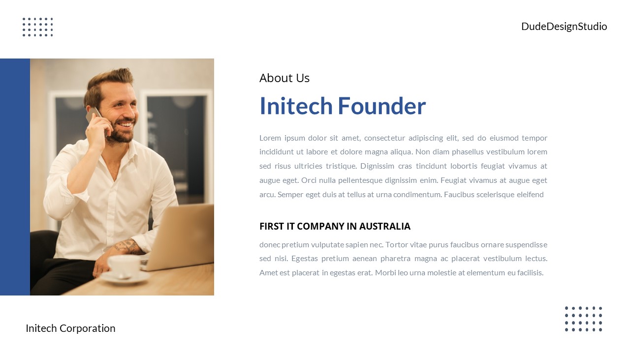 Initech – IT Company Powerpoint Template, Presentation Templates ...