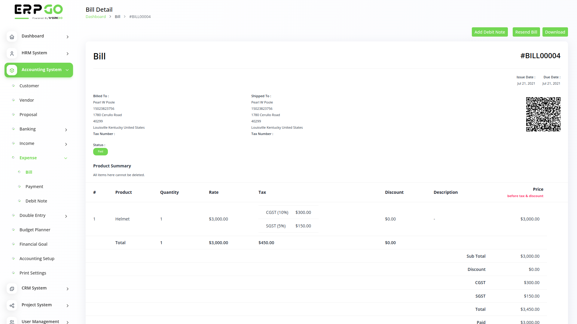 ERPGo - All In One Business ERP With Project, Account, HRM, CRM & POS ...