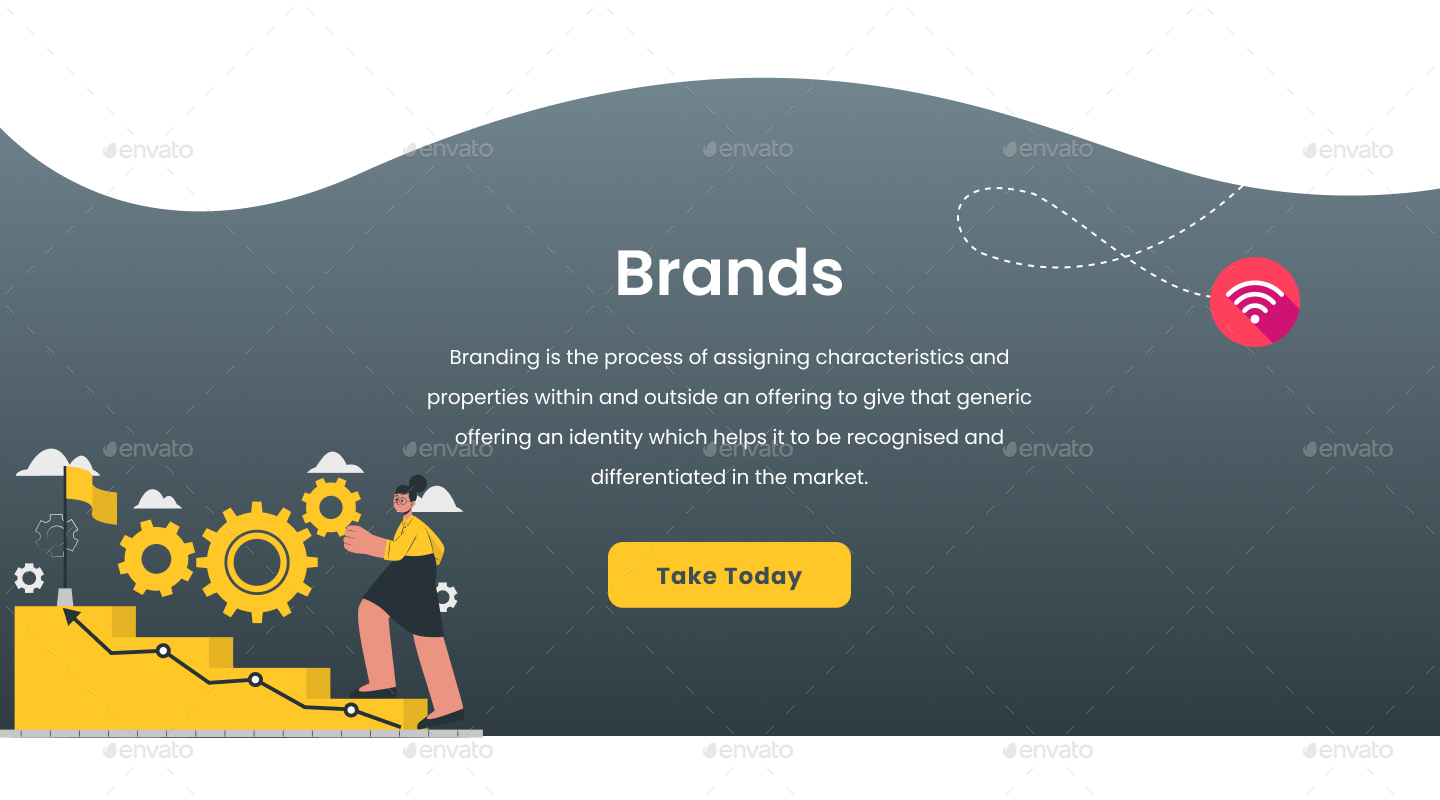 Branding Agency - UI Kit and Web Theme | Marketing Agency Website UI ...