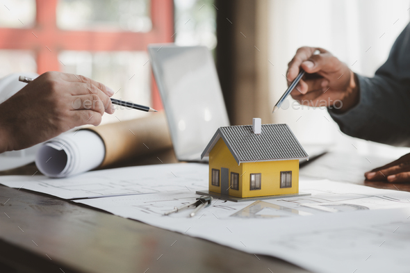 Architects and engineers are working together to edit the draft ...