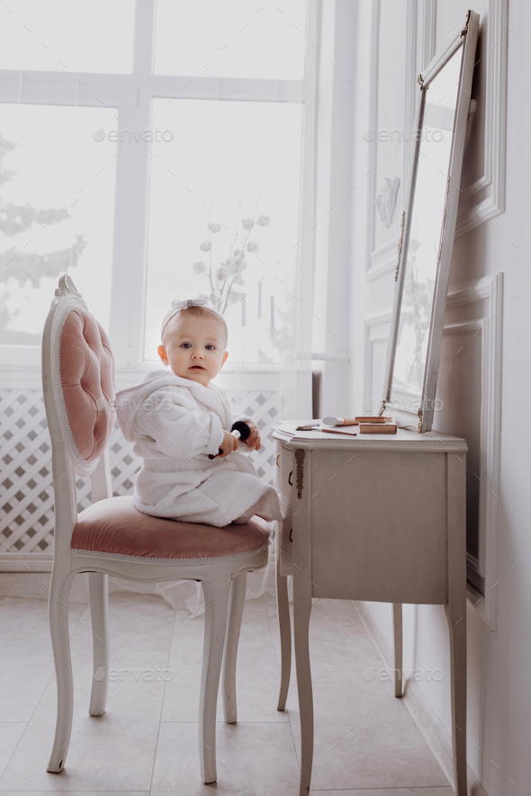 Cute Baby Girls With Makeup