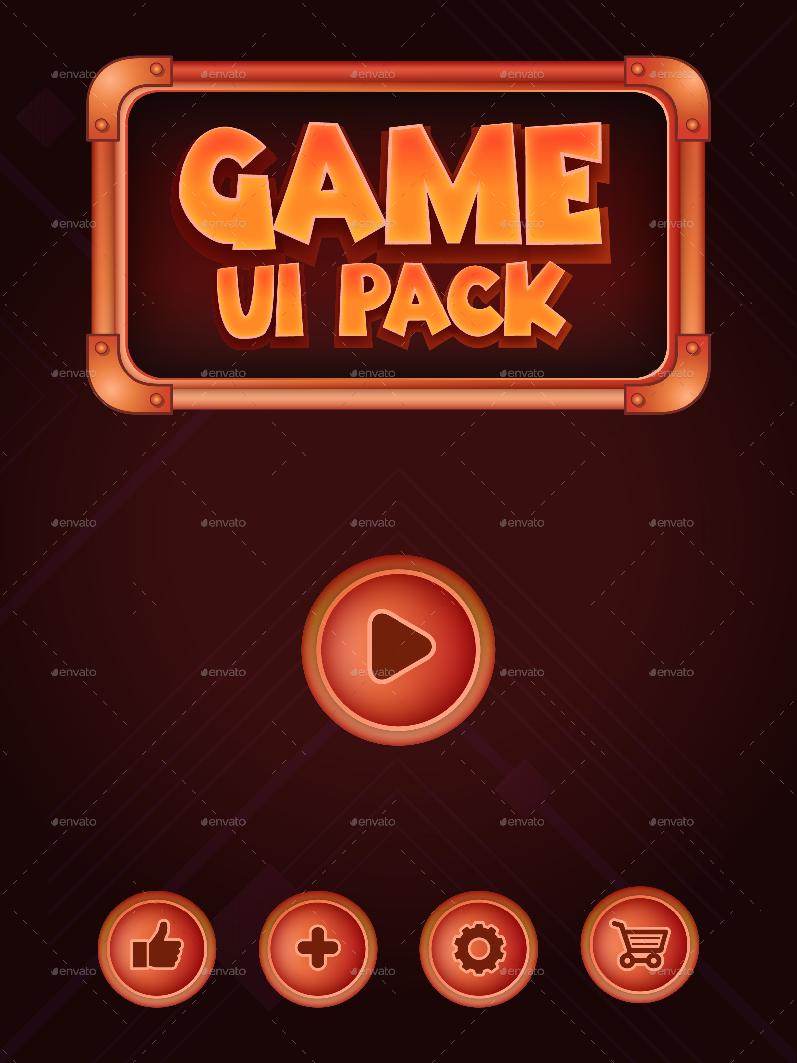Game UI Pack, Game Assets | GraphicRiver