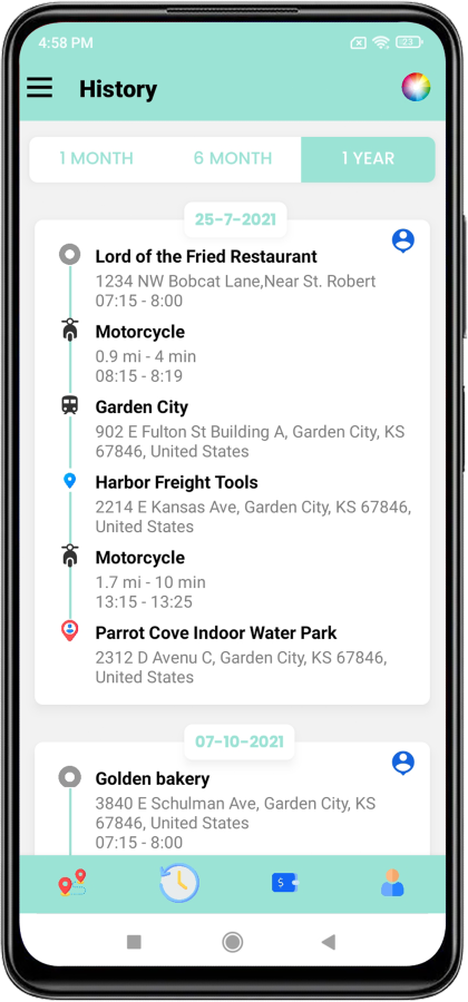 Sales & Marketing Team Tracking React Native iOS/Android App Template ...