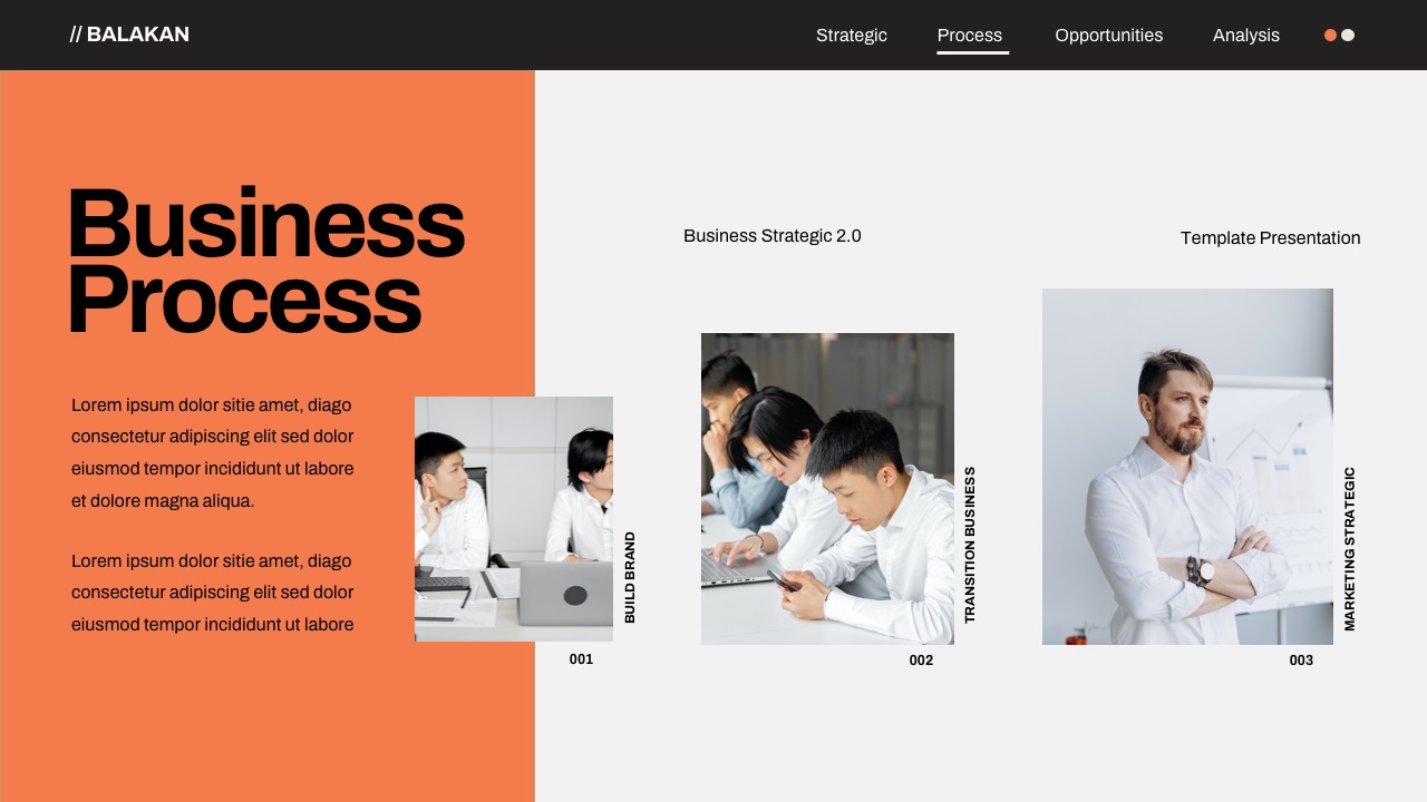 BALAKAN- Company Profile Business Keynote Presentation Templates ...