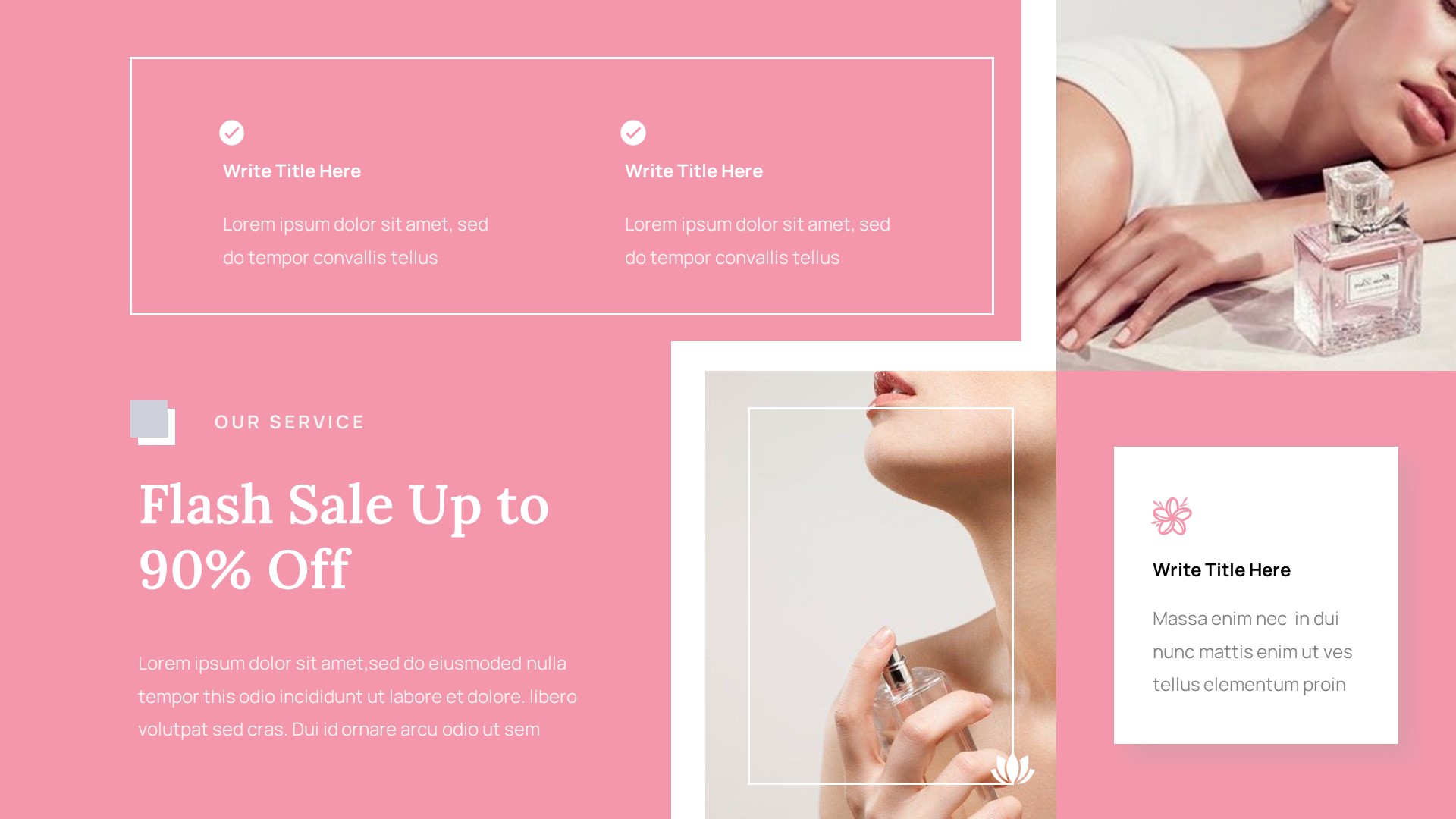 Sprayfume - Perfume & Cosmetic Google Slides Template, Presentation ...