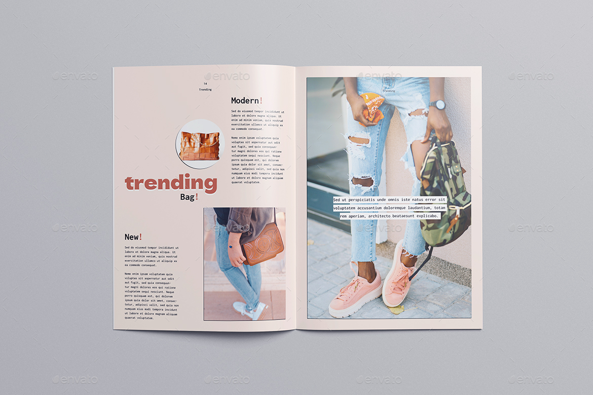 Fashion Magazine, Print Templates | GraphicRiver