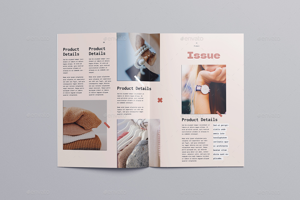 Fashion Magazine, Print Templates | GraphicRiver