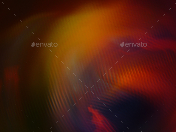Staggered progressive rhythm of light, colorful blurred background ...