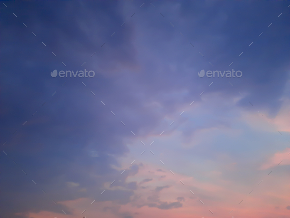 Bright cloudscape background with smooth cloud shapes and light blue ...