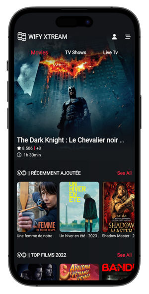 WIFY IPTV Mobile Xtream player Multiple format & ad network by Azul_Mouad