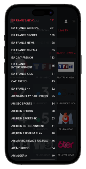 WIFY IPTV Mobile Xtream player Multiple format & ad network by Azul_Mouad