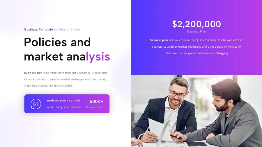 Project - Business Plan Powerpoint Template, Presentation Templates
