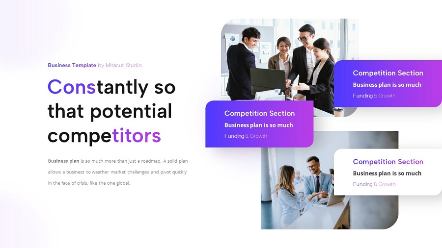 Project - Business Plan Powerpoint Template, Presentation Templates