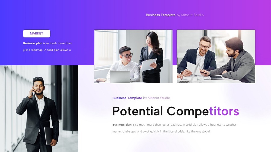 Project - Business Plan Powerpoint Template, Presentation Templates