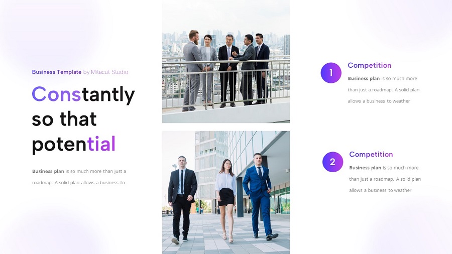 Project - Business Plan Powerpoint Template, Presentation Templates