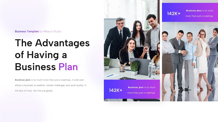 Project - Business Plan Powerpoint Template, Presentation Templates