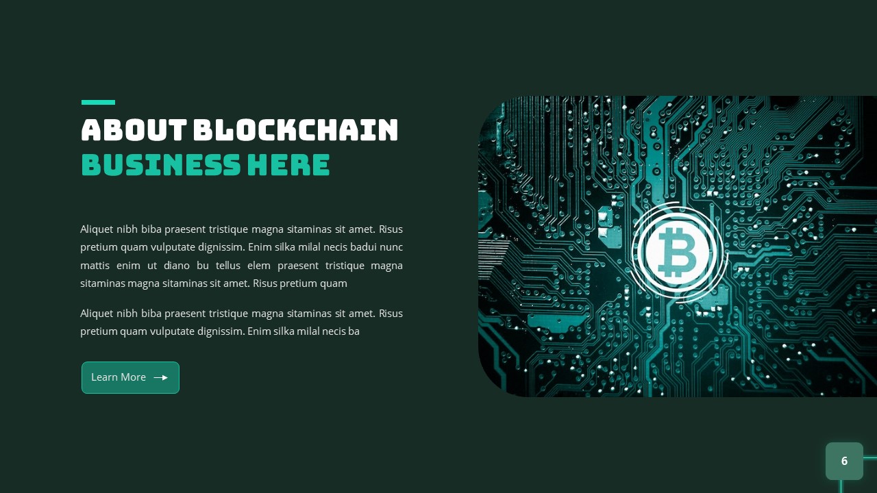 Modern Blockchain PowerPoint Template, Presentation Templates ...