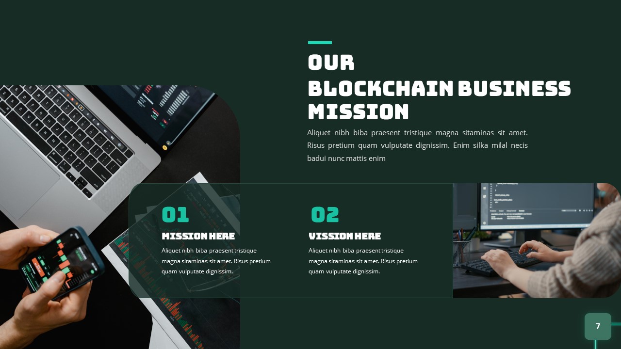Modern Blockchain PowerPoint Template, Presentation Templates ...
