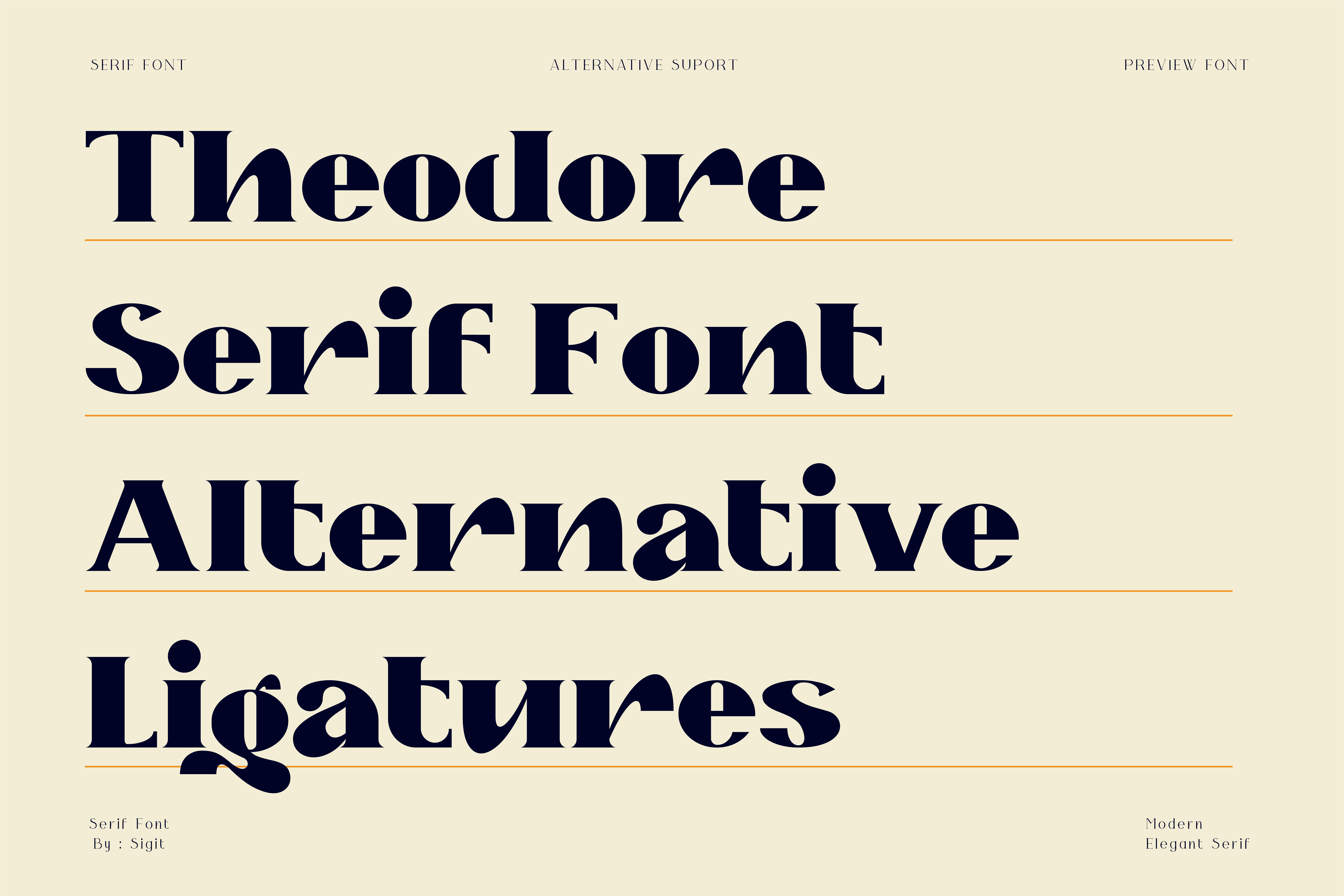 Theodore serif bold font, Fonts | GraphicRiver