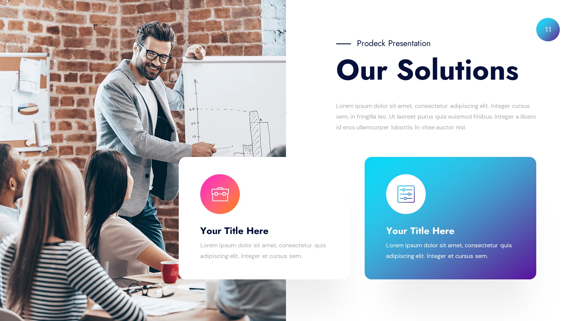 Prodeck - Pitch Deck Proposal PowerPoint Template, Presentation Templates