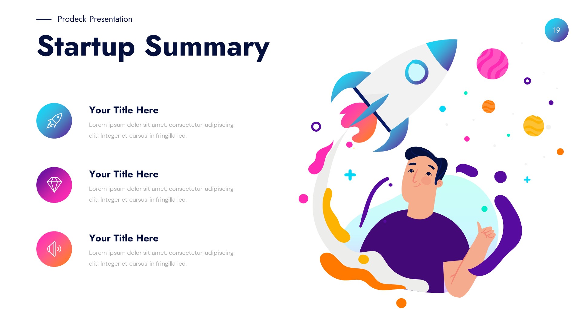Prodeck - Pitch Deck Proposal PowerPoint Template, Presentation Templates