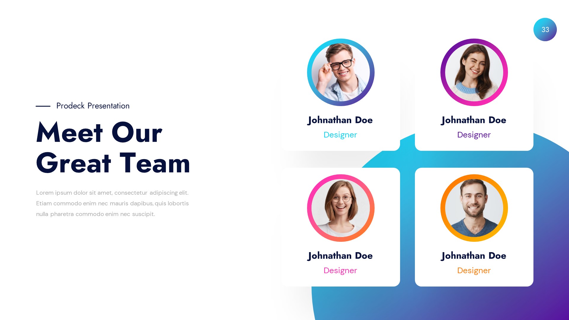 Prodeck - Pitch Deck Proposal PowerPoint Template, Presentation Templates