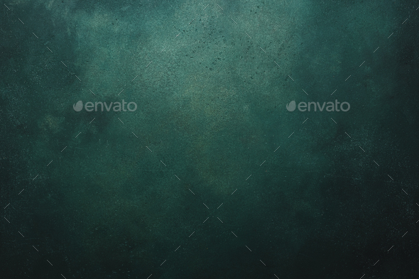 Matte green texture or background with stains, waves and grain elements ...