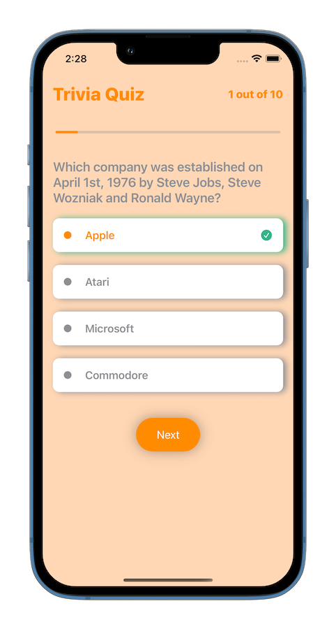 Trivia Quiz Game iOS App by ebrahimhabiya123 | CodeCanyon
