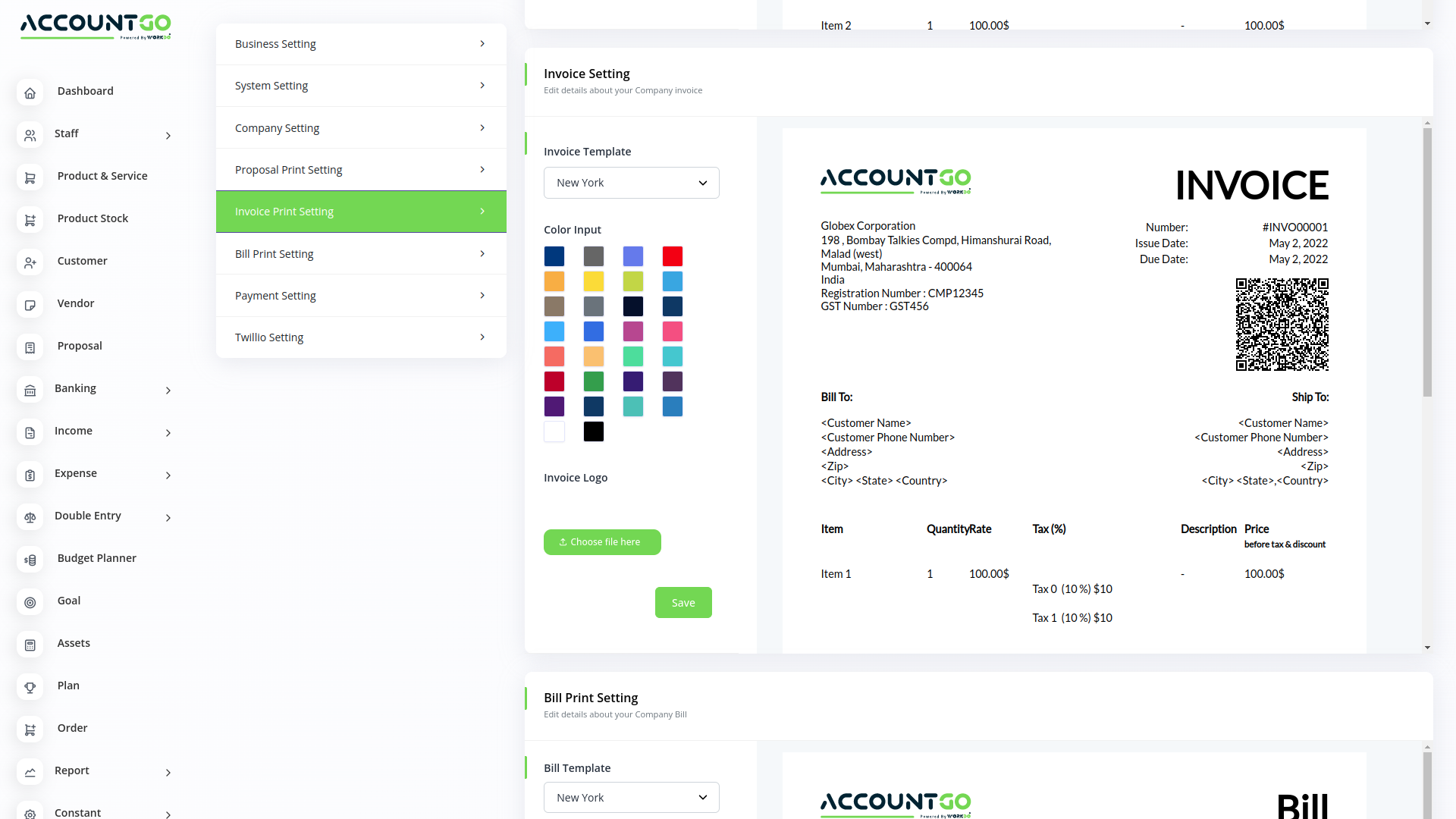 AccountGo SaaS - Accounting and Billing Tool by RajodiyaInfotech | CodeCanyon